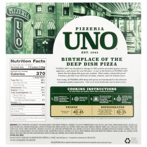 Uno 9″ Deep Dish Pepperoni Pizza | Pizzeria Uno Foods